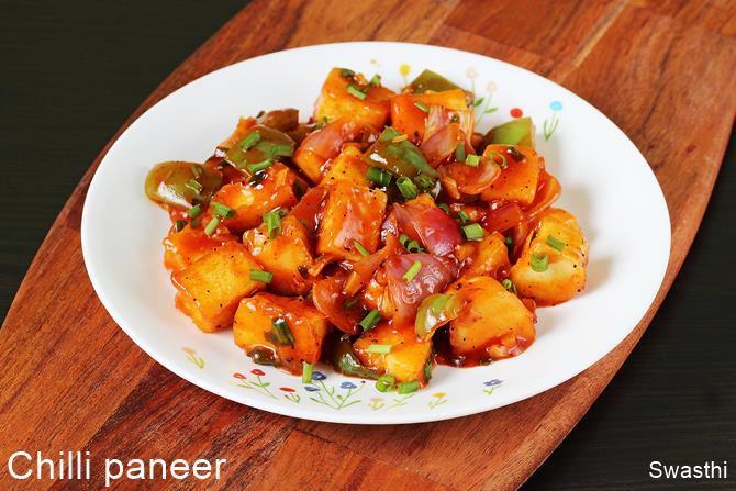 Chilli paneer recipe video | How to make chilli paneer dry & gravy recipe